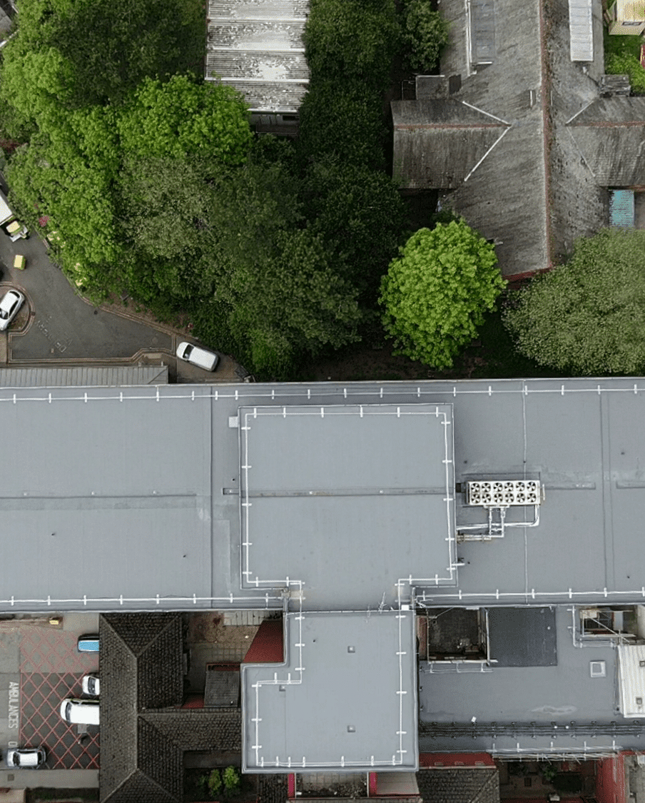 Hospital Flat Roofing - Topseal